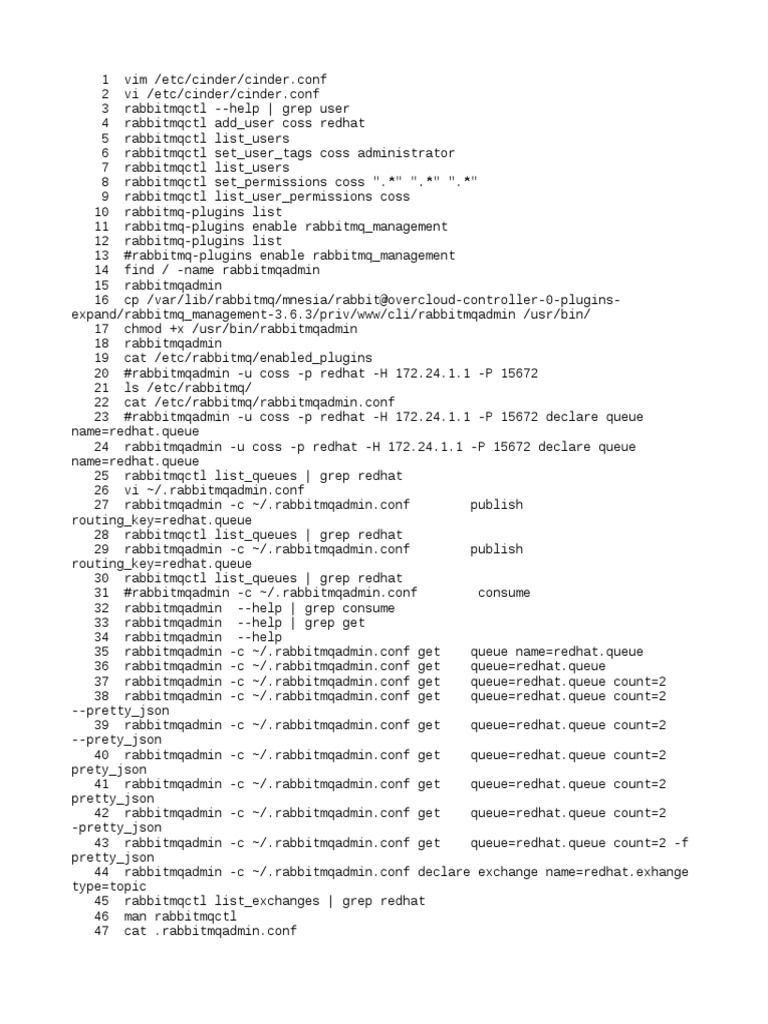 Rabbit Command | PDF | System Software | Computing