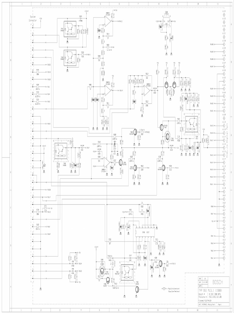 SD Porsche 944 Bosch DME Analog | PDF
