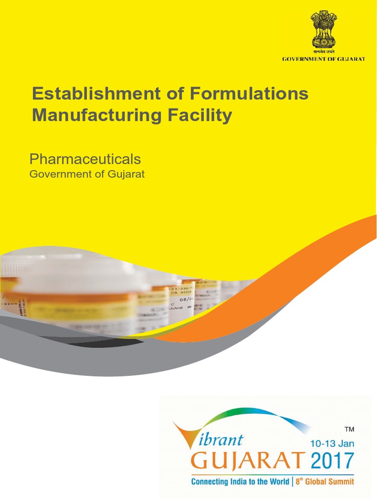 Establishment of Formulations Manufacturing Facility | PDF | Generic ...