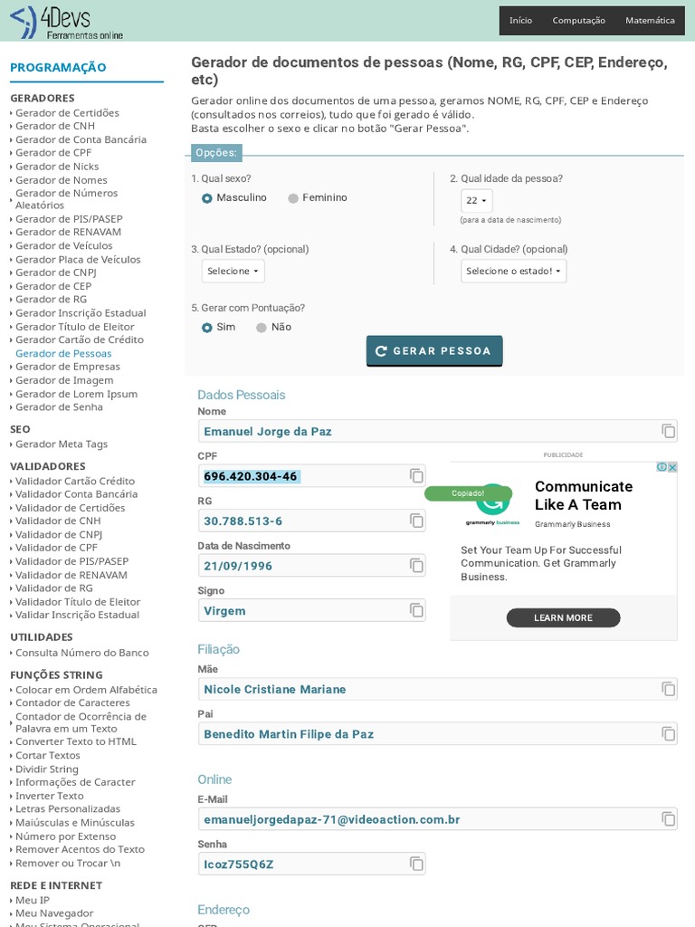 4Devs | Formatos de Arquivo de Computador | Padrões da Internet