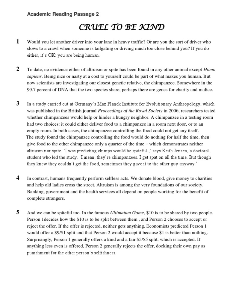 Academic Reading Test 2 | PDF | Homer | Oral Tradition