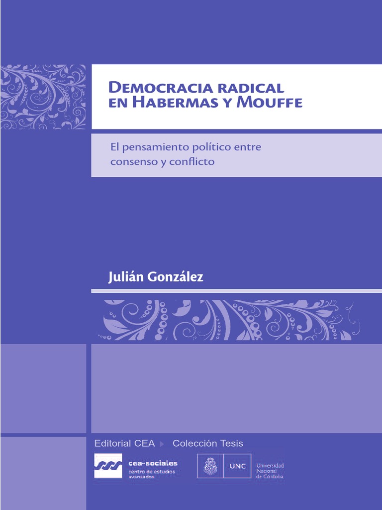 Democracia Radical en Habermas y Mouffe PDF | PDF | Democracia ...