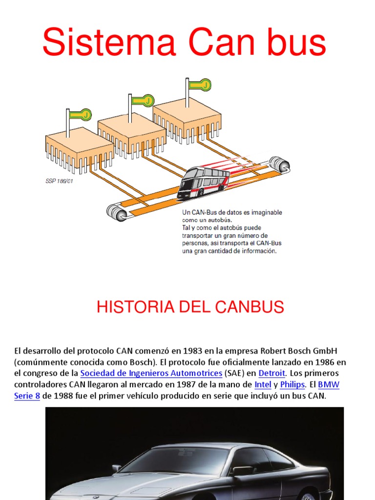 Introducción al Sistema Can Bus | PDF | Informática | Electrónica