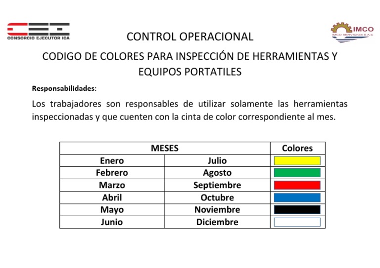 Colores Del Mes | Informática y tecnología de la información