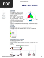 Colreg Questions +answers Test | PDF | Port And Starboard | Anchor