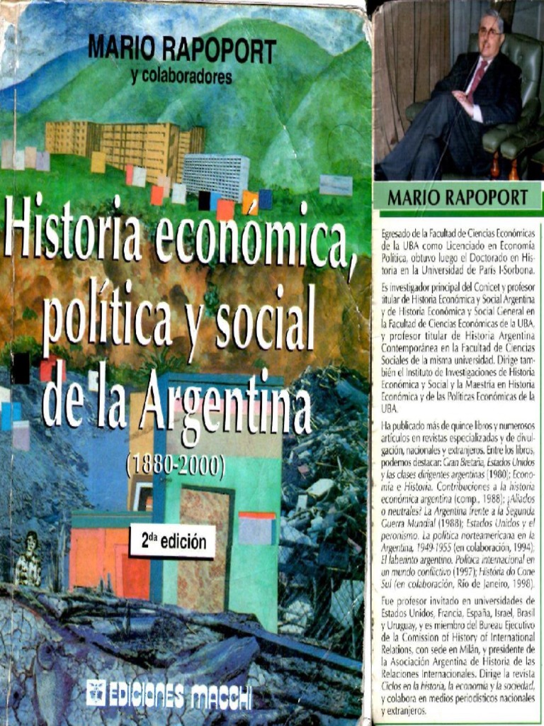 RAPOPORT, Mario_ Historia Economica, Politica y Social de La Argentina ...