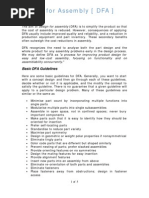 DFM Checklist ExcelVersion | PDF | Reliability Engineering | Engineering