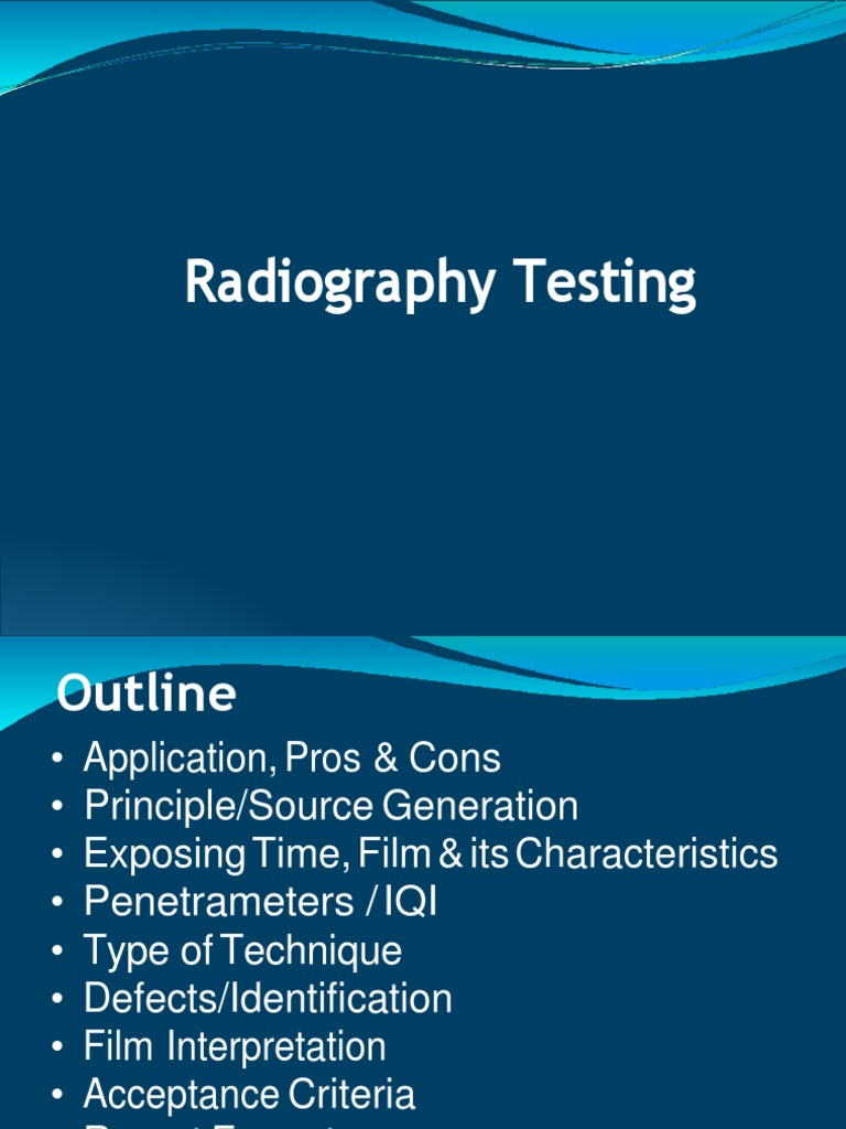 RT Theory | PDF | X Ray | Radiation