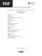 Plan de Estudios LIC UCNL | PDF