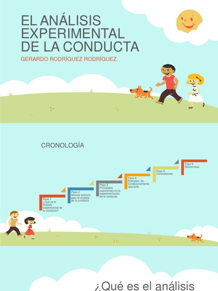 El Análisis Experimental De La Conducta Pdf Sicología Comportamiento