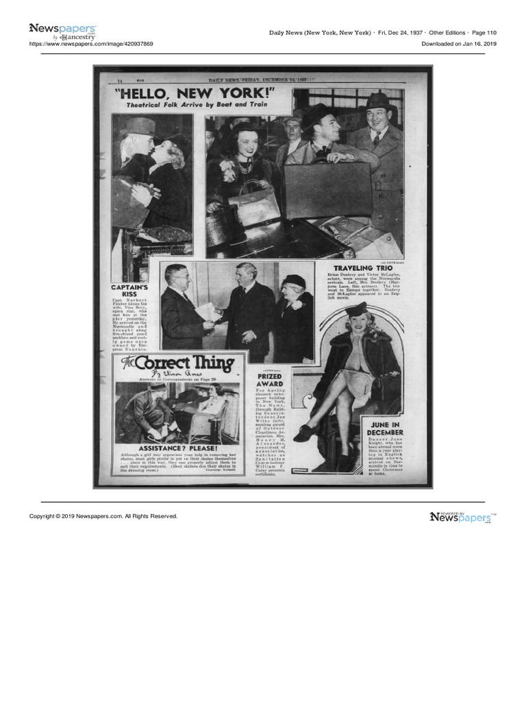 Daily News 1937 | PDF