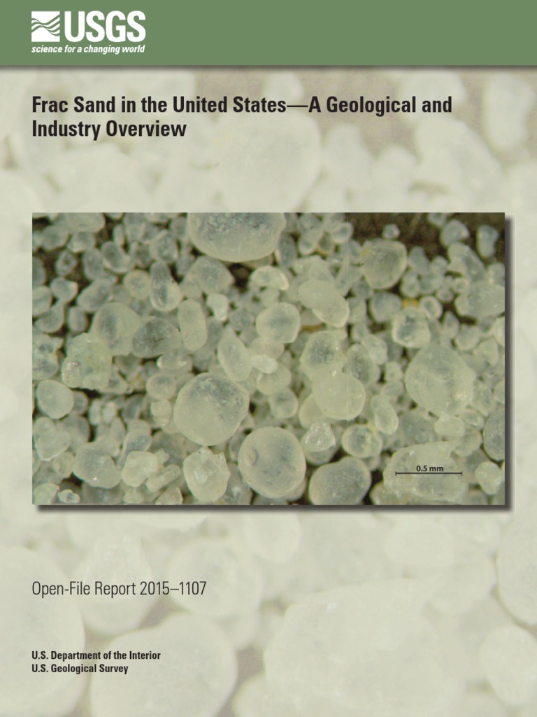 Frac Sand | PDF | Hydraulic Fracturing | Natural Gas