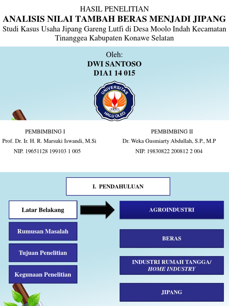 Hasil Nilai Tambah | PDF