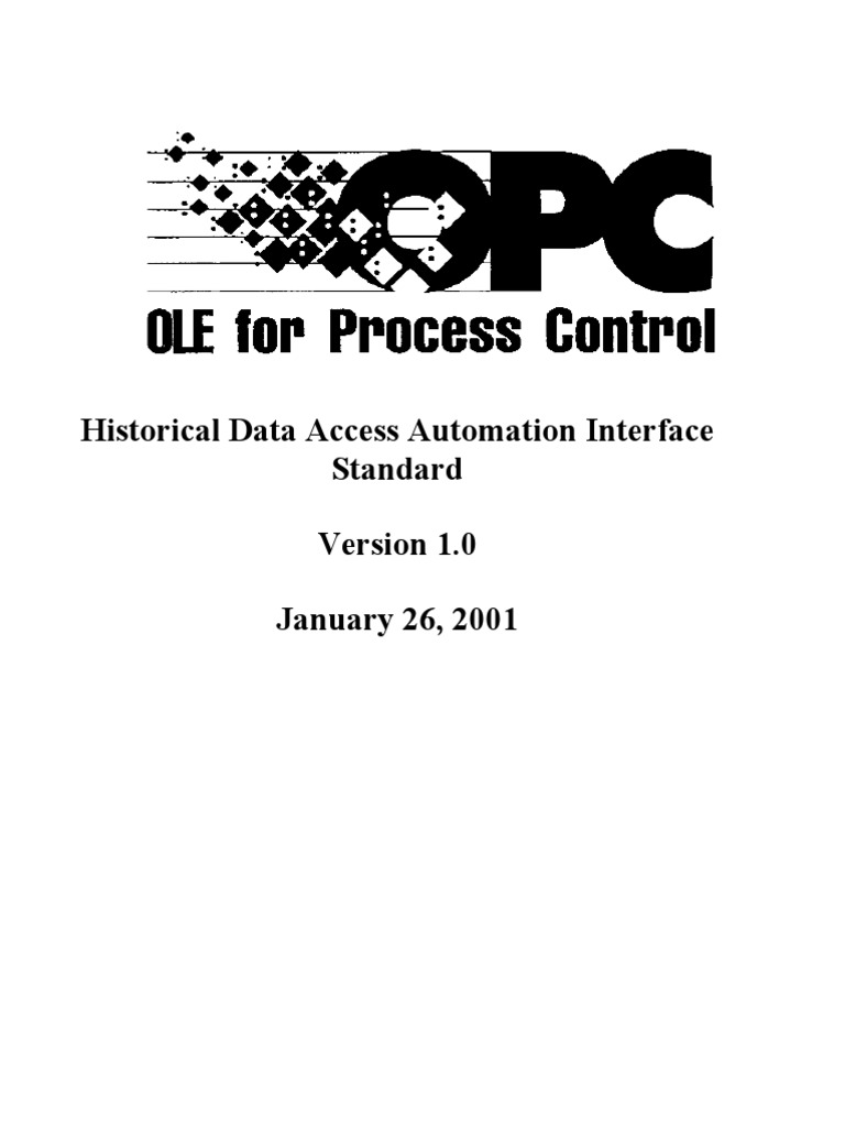 OPC HDA 10 Automation Interface | PDF | Component Object Model | Object (Computer Science)