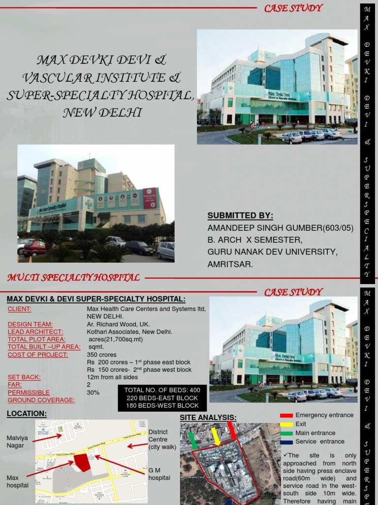 Max Devki & Devi Super-Specialty Hospital: A Case Study of a Multi ...