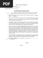 Quit Claim Sample | PDF