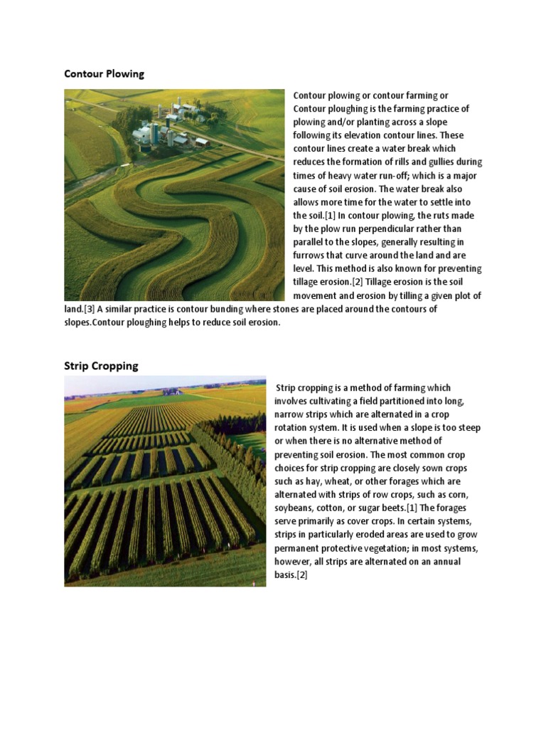 Contour Plowing | PDF | Crop Rotation | Plough