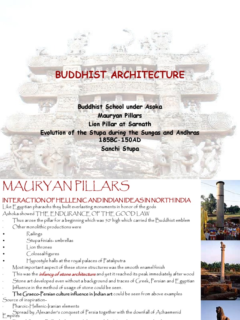 Evolution of Buddhist Stupa Architecture | PDF | Ashoka