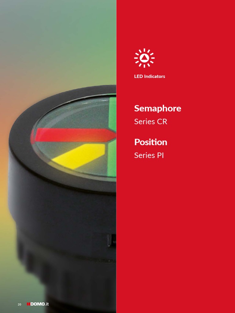 DOMO Semaphore and Position LED Indicators 201805 | PDF | Direct ...