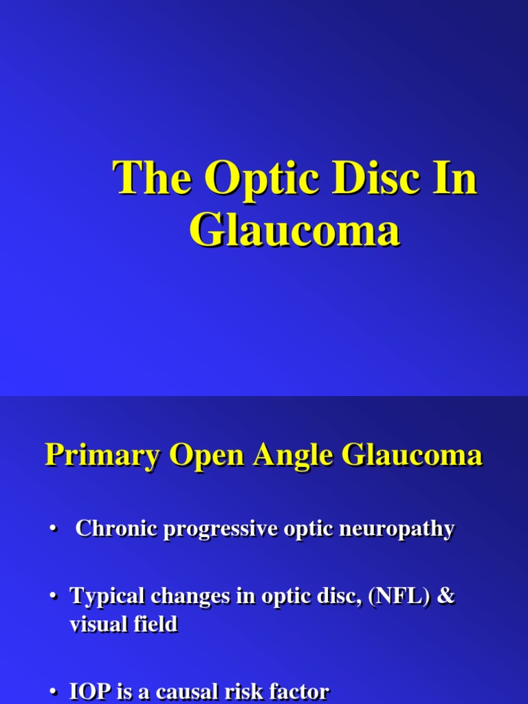 Optic Disc | PDF | Glaucoma | Stereoscopy