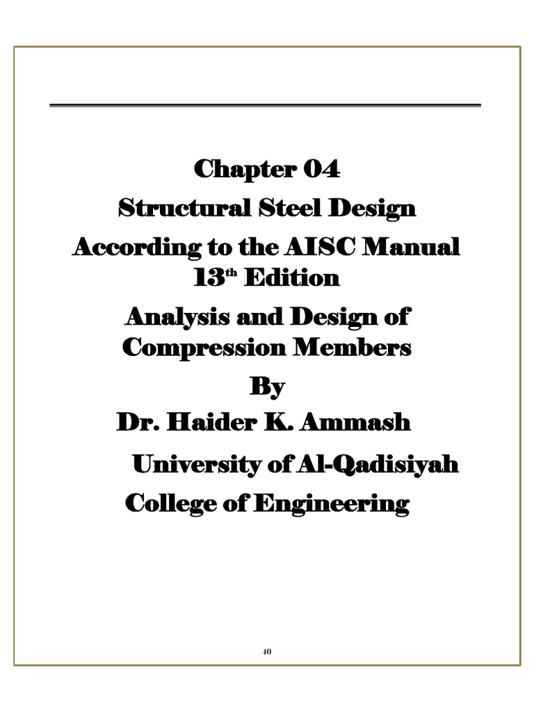 Column Buckling Analysis Guide | PDF | Buckling | Column