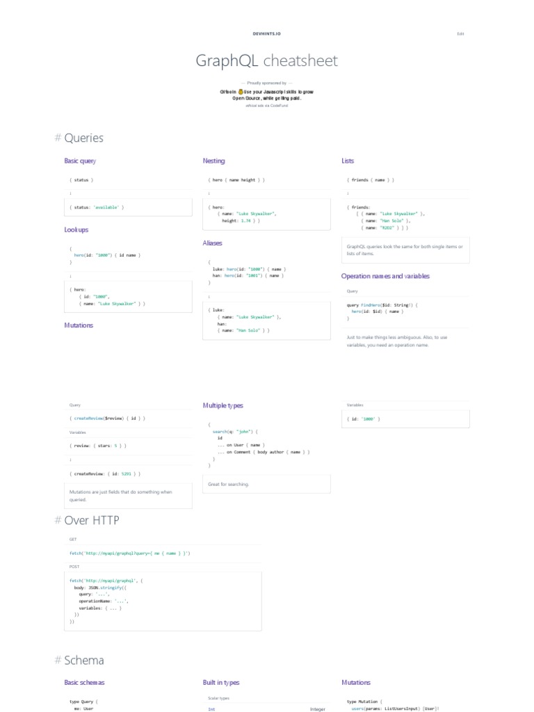 Graph QL | PDF | Data Management | Software Development