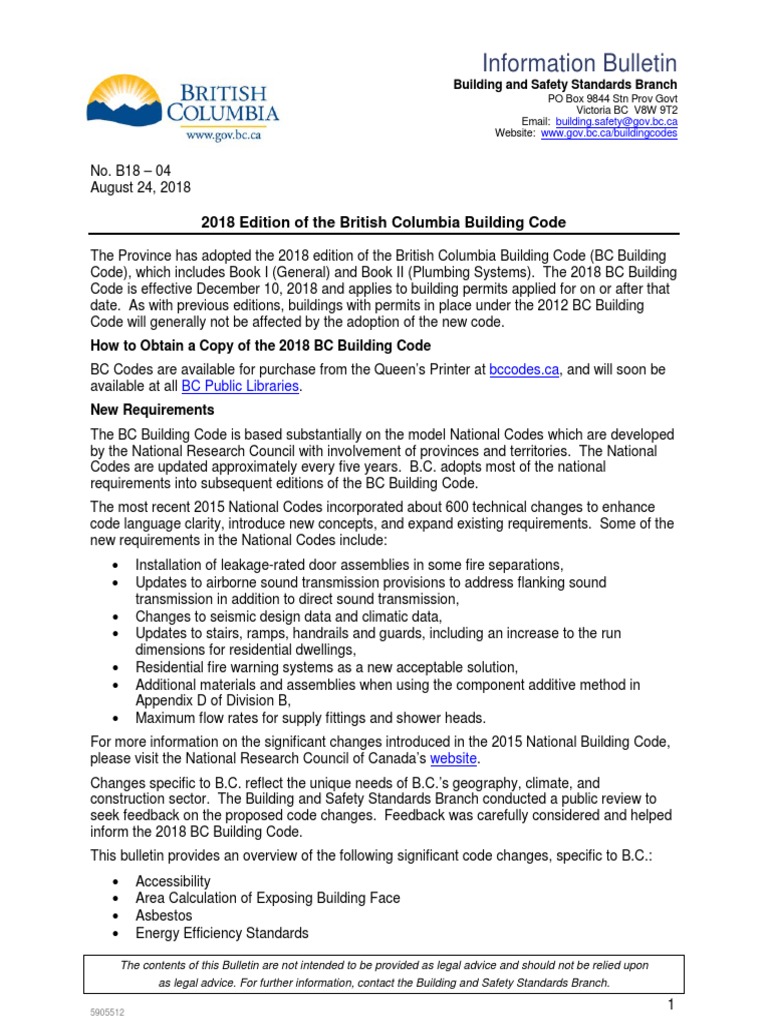 2018 Edition of the Bc Building Code | Building Code | Toilet