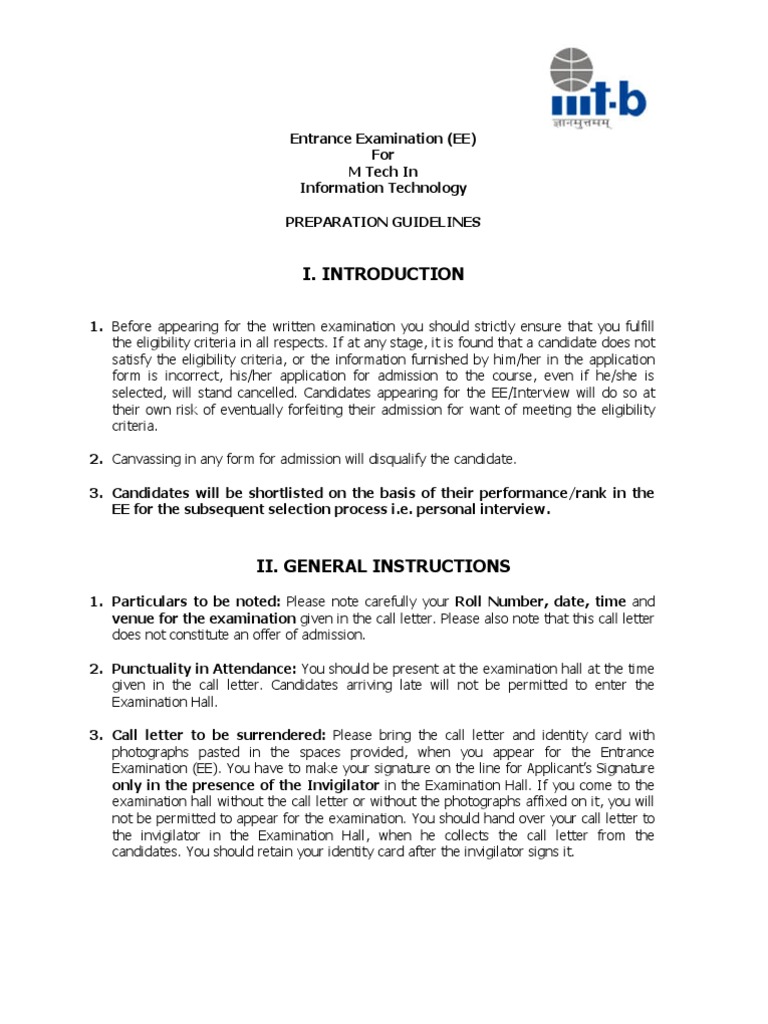 Iiitb Preparation Guide | PDF