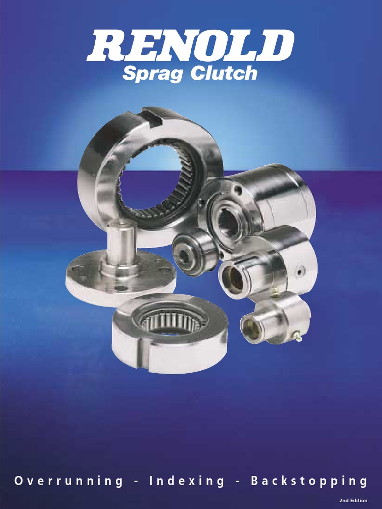 Sprag Clutch M | PDF | Clutch | Transmission (Mechanics)