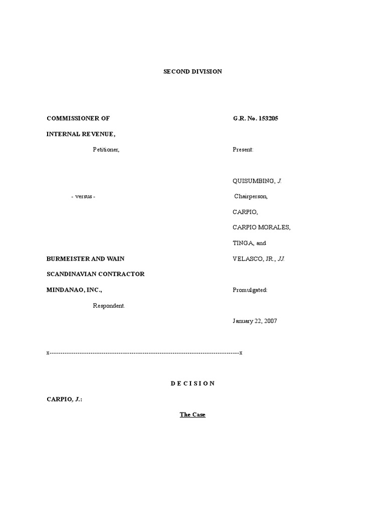 BIR Ordered to Issue Tax Credit for Erroneous VAT Payment | PDF | Value ...