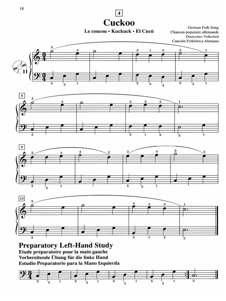 Suzuki Piano School Volume 1 | PDF