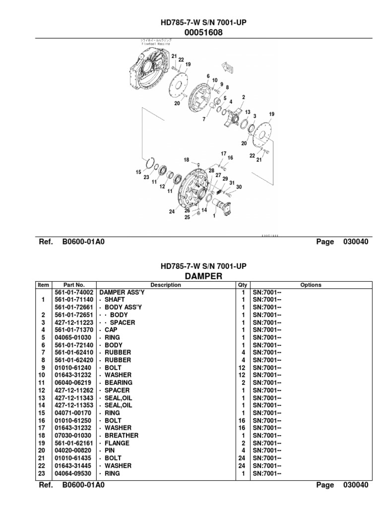 Damper Hd785 7 | PDF | Manufactured Goods | Machines