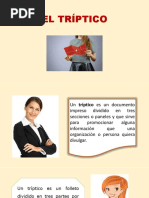 Partes y Estructura del Tríptico | PDF | Comunicación humana