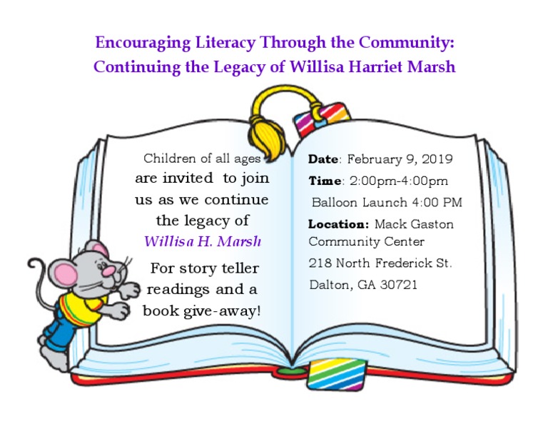 2019 Literacy Flyer | PDF