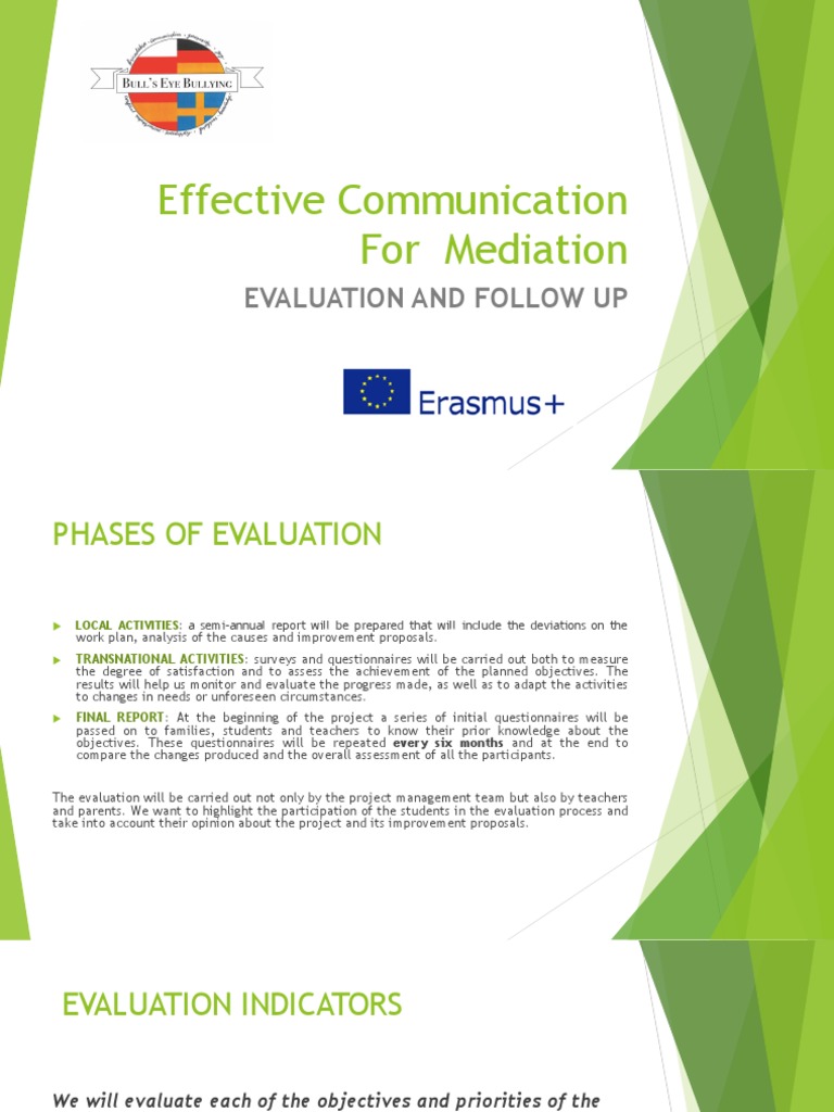 Evaluation and Follow Up | Download Free PDF | Project Management ...