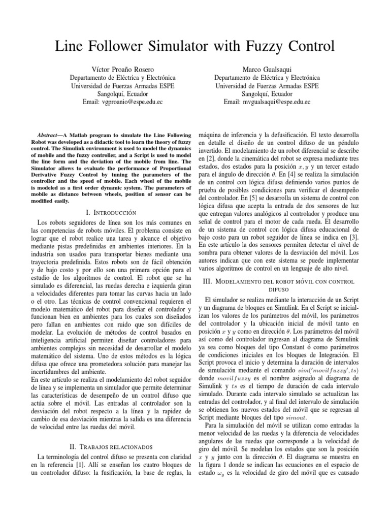 Line Follower Simulator | PDF | Robot | Robótica