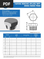 Tabla de Roscas BSP | PDF | Tecnología