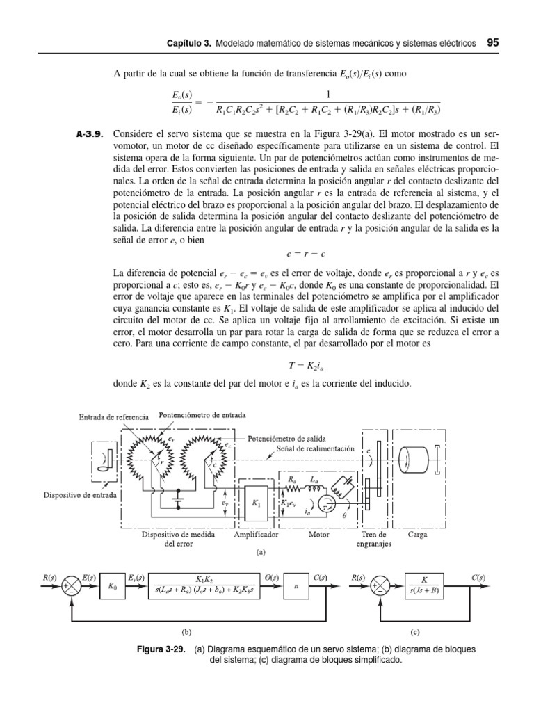 Ejercicio A-3 9 Ingenieria-De-Control-Moderna-Ogata-5ed PDF | PDF | voltaje | Corriente eléctrica