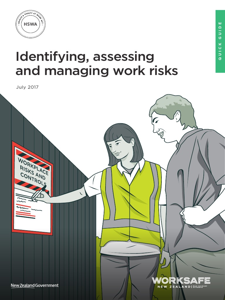 WKS 5 HSWA Identifying Assessing Managing Work Risks | PDF | Personal ...