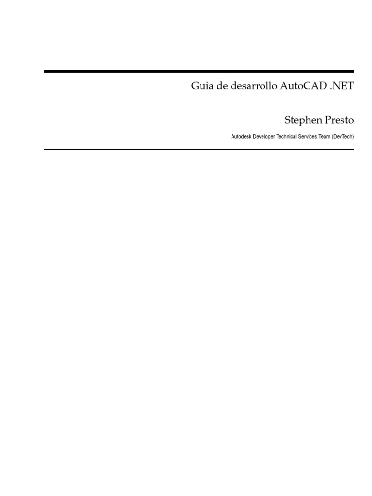 1.e. AutoCAD VBA Lecture 1 | PDF | .NET Framework | Microsoft Visual Studio