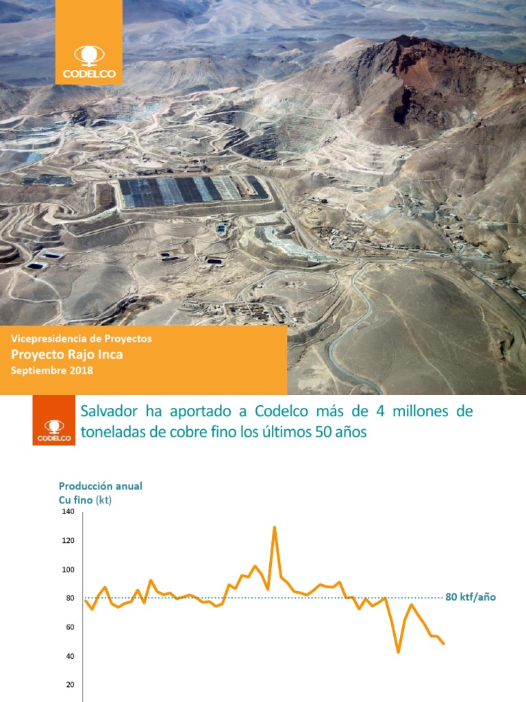 Proyecto Rajo Inca: Ubicación y Futuro | PDF | Minería | Naturaleza