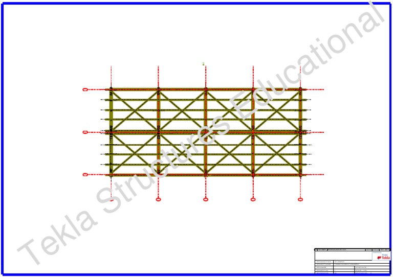 Tekla Structures Educational: Rev. Date Revision Description Rev Mark ...