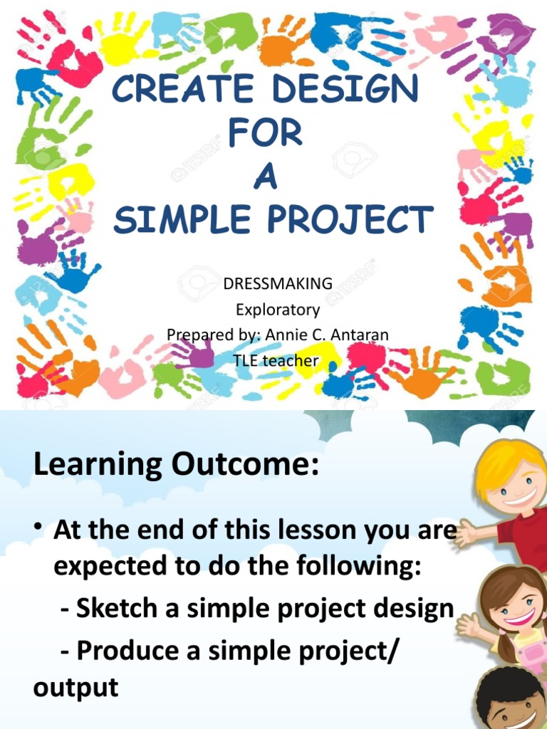 Lesson 3 Create Design For Simple Project | PDF | Symmetry | Color