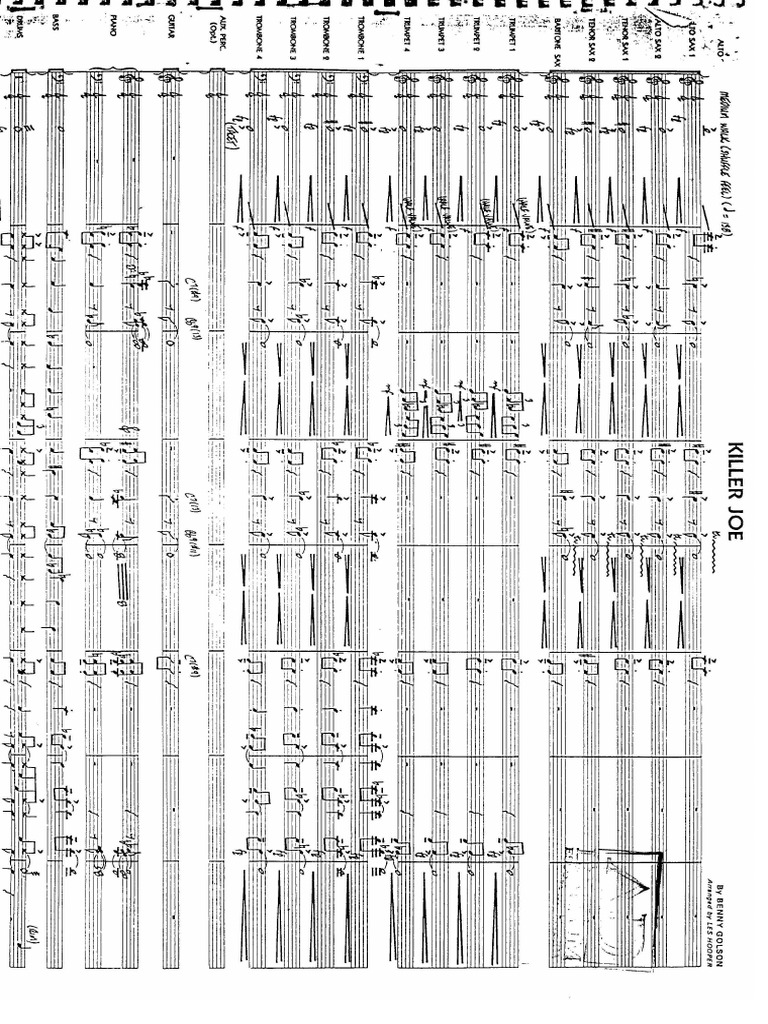 Killer Joe (Score) | PDF