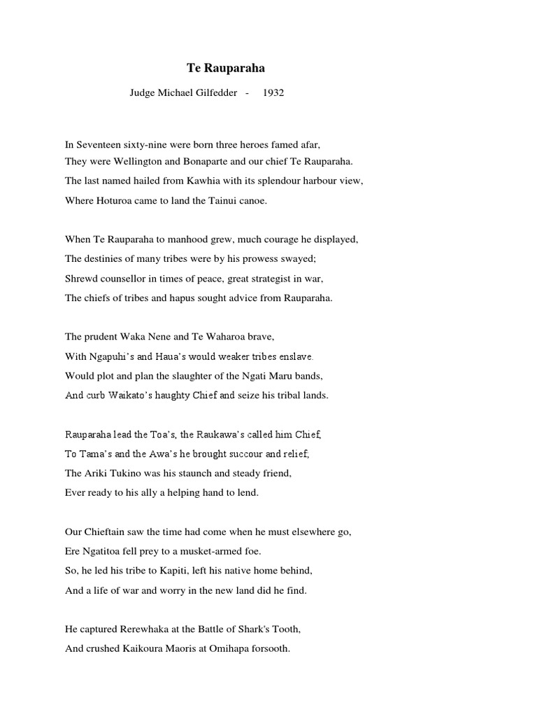 Te Rauparaha | PDF
