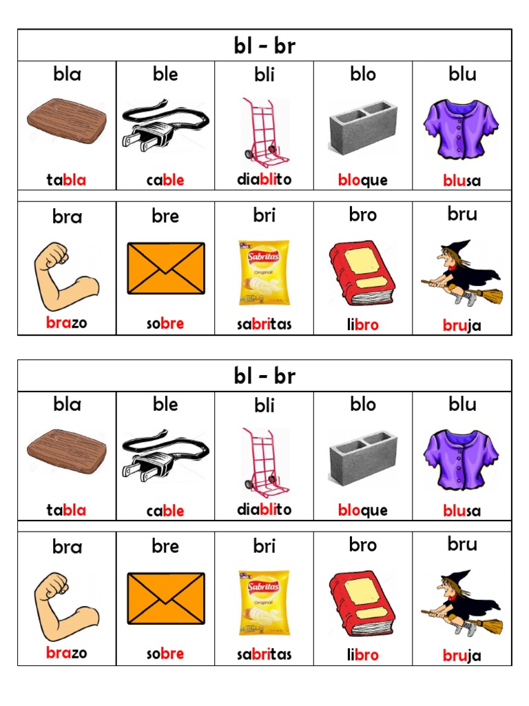 Relacionado Silabas Trabadas, Silabas, Silabas Para, 58% OFF