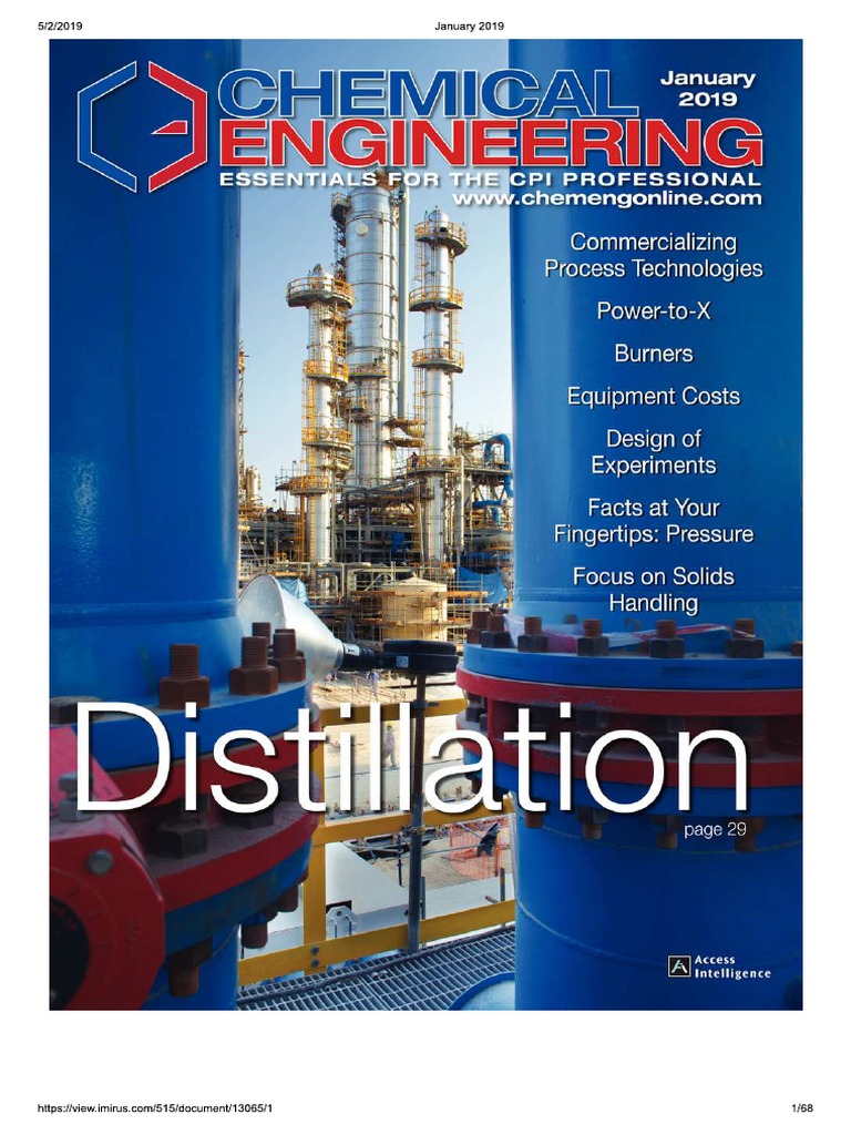 January 2019 (Chemical Engineering Complete) | PDF