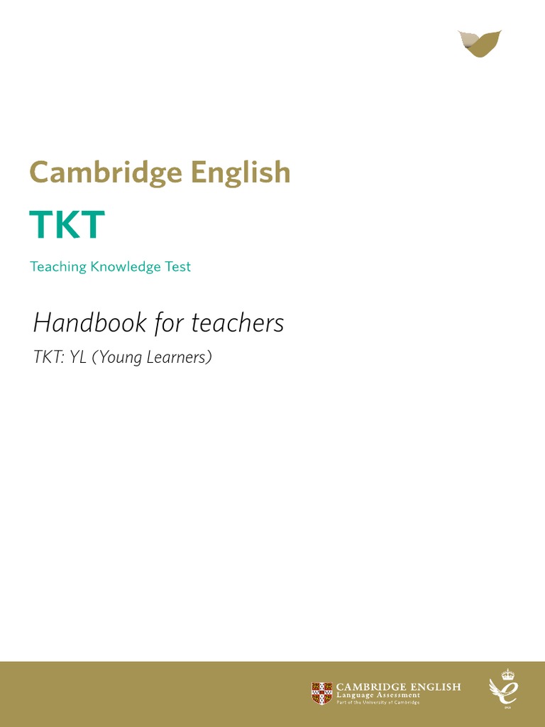 TKT Young Learners Handbook | PDF | Teachers | Educational Assessment