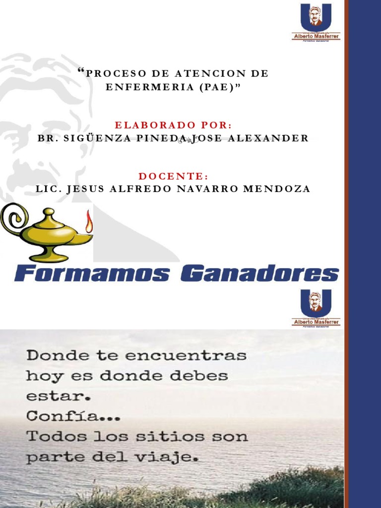 Proceso de Atencion de Enfermeria "Pae" | PDF | Enfermería | Planificación