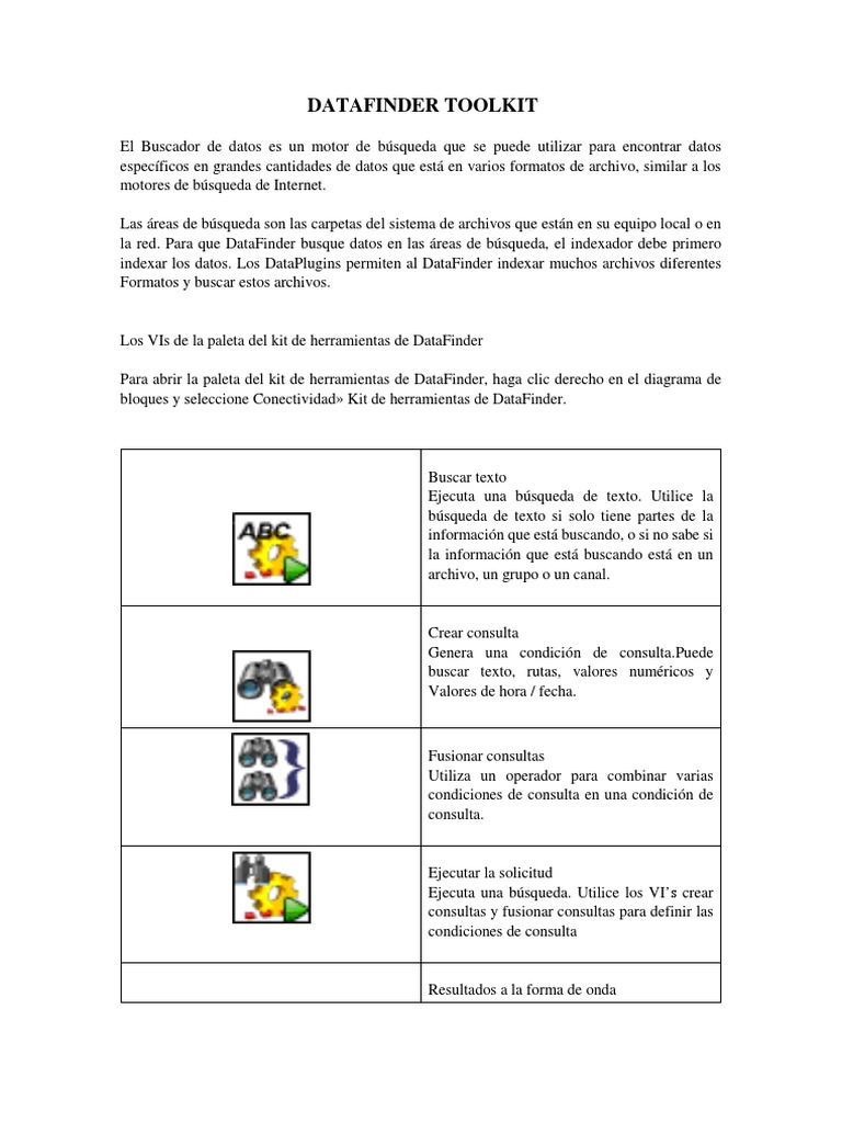 LabVIEW DataFinder Toolkit | PDF | Filtro electronico | Lógica difusa